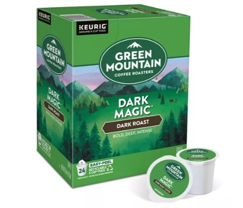 Green Mountain Dark Magic Coffee, Dark Roast, 96ct. Free Shipping | eBay