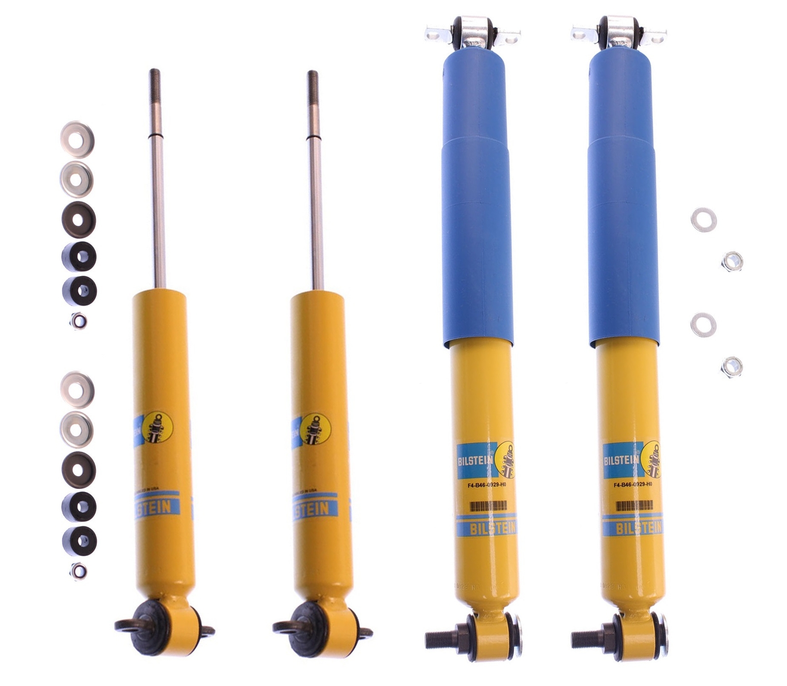 Bilstein B6 Perform Front & Rear Shock Absorbers Kit For Chevy Chevelle ...