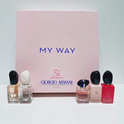 Girorgio Armani My Way Si 5Pcs 7ml Parfum Miniature Fragrances Gift Set ...