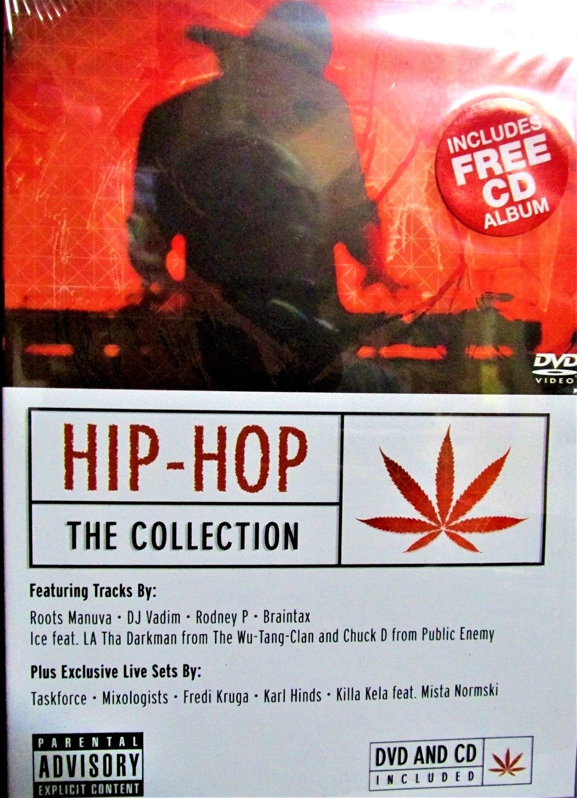 Hip-Hop: The Collection 2 set DVD/CD, Roots Manuva,Ice Feat,DJ Vadim ...