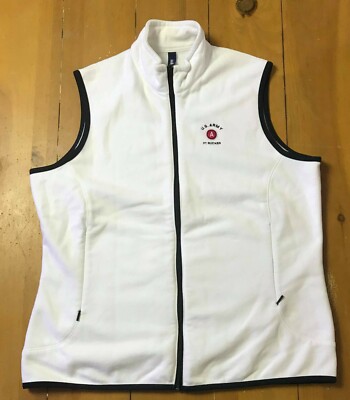Gear For Sports White Fleece Vest W/ Fort Rucker Insignia xl L1 | eBay