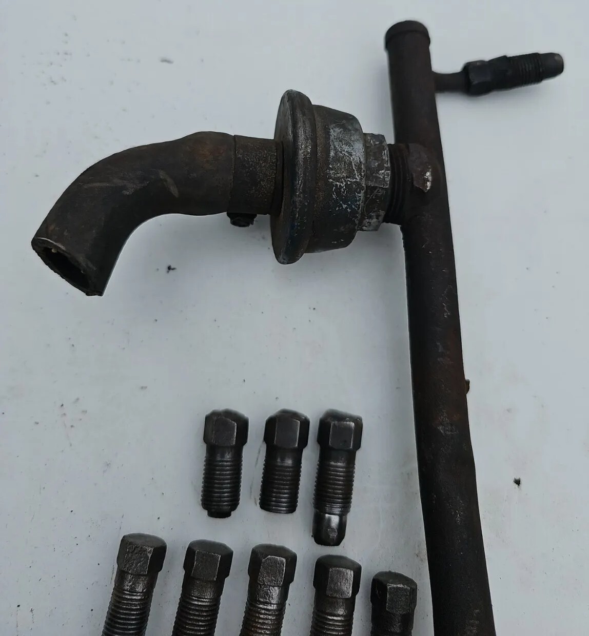 68 69 70 FORD ORIGINAL 428CJ 390GT SMOG HEAD EXHAUST PLUGS FAIRLANE ...