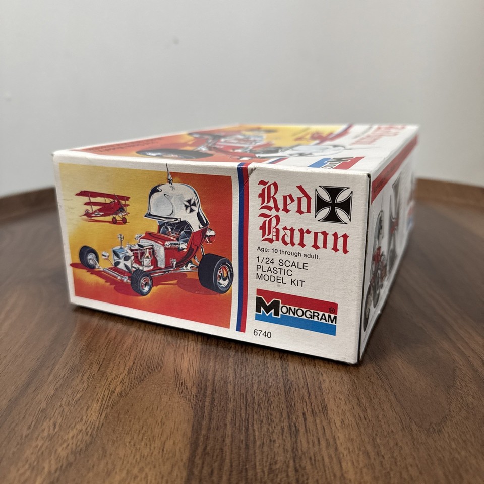 MONOGRAM 1/24scale RED BARON Plastic model kit Vintage | eBay