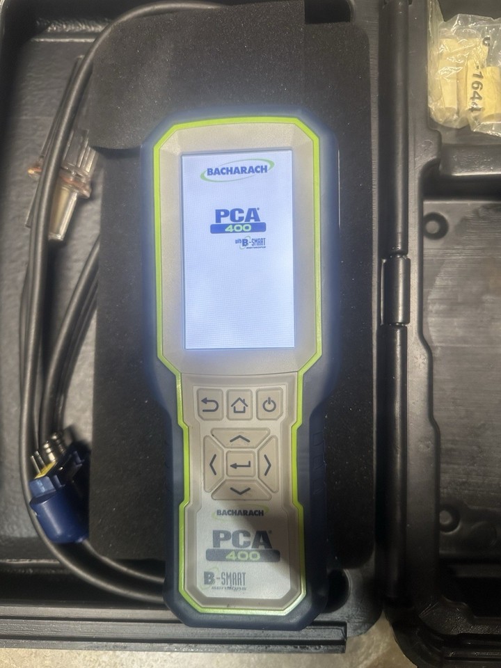 Bacharach PCA 400 Combustion Analyzer Kit w/ Probe & Viton Hose 6-8ft ...