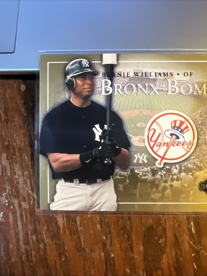 Bernie Williams 2003 Fleer Box Score Bronx Bombers 1st Edition #244 / ...