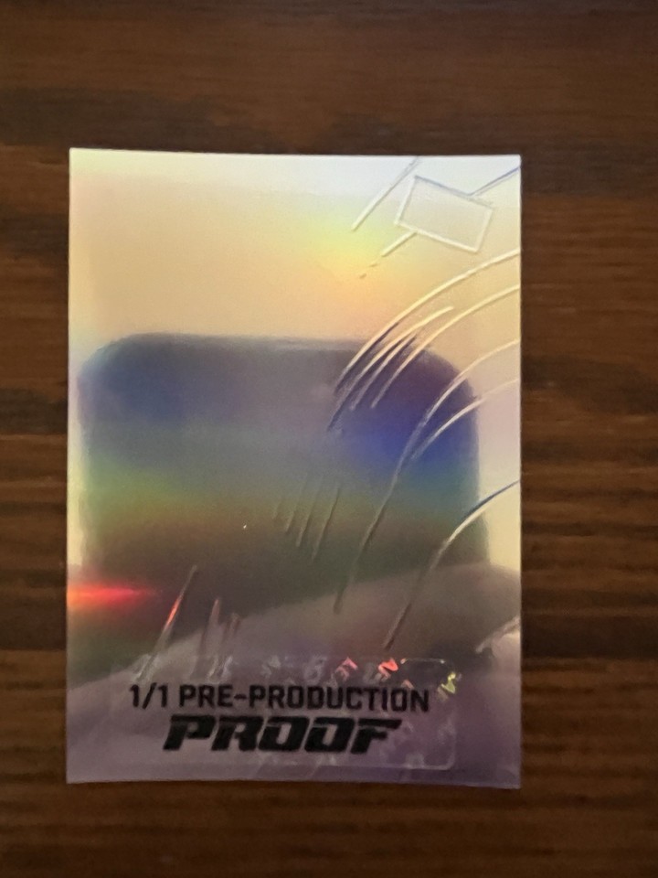 2024 Leaf Press Pass Premium Fred McGriff 1/1 Pre-Production Proof ...