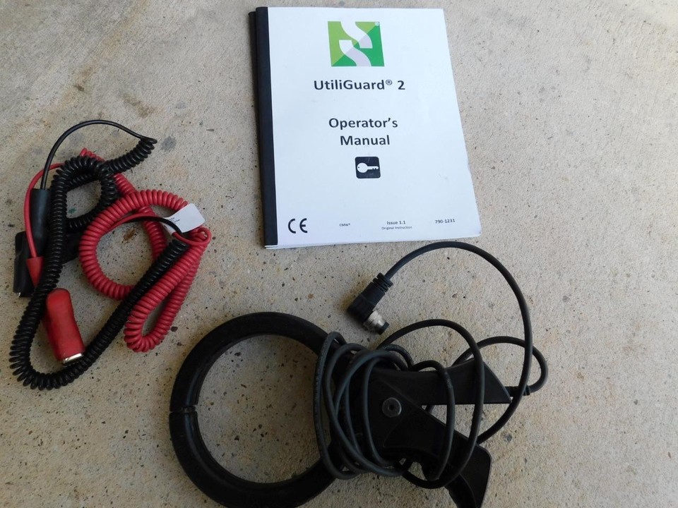 SUBSITE UTILIGUARD 2 T5 BURIED CABLE AND PIPE LOCATOR COMPLETE AMAZING ...