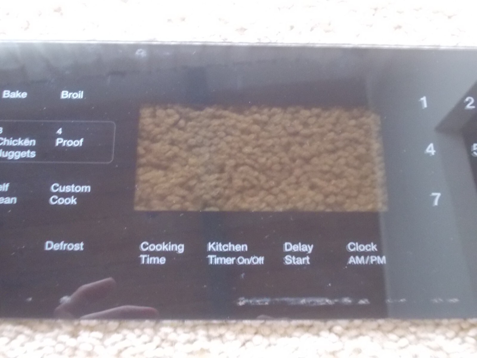 Samsung Electric Range Control Panel w/ Touch Pad DG94-00739A DG94 ...