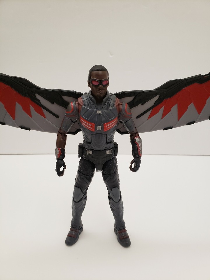 Marvel Legends 6in Falcon Red Wing MCU Walmart Excl Hasbro Civil War ...
