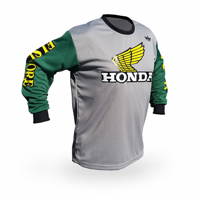 Vintage Style Honda Elsinore Motocross Jersey MX Enduro AHRMA ...