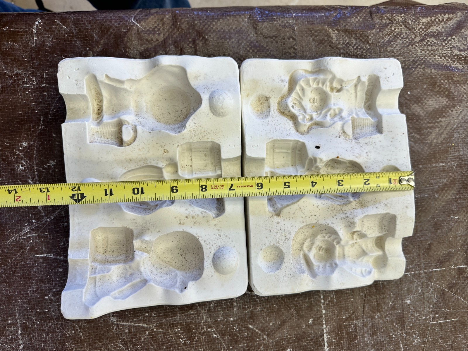 VINTAGE KIMPLE CERAMIC MOLD #C-517 STRAWFLOWER DOLLS 4"T | eBay