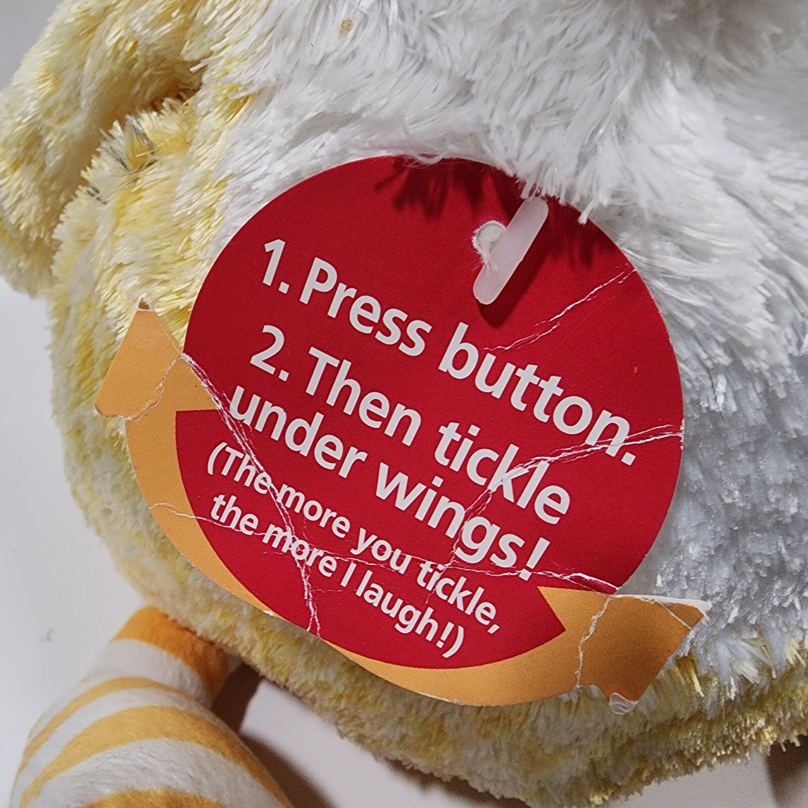 HALLMARK TOTALLY TICKLISH DUCK EASTER ANIMATED PLUSH Sings Flaps Wing ...