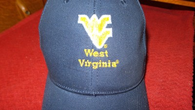 WEST VIRGINIA HAT FAMOUS WV LOGO MOUNTAINEERS STATE WV SPELLED OUT 43 ...