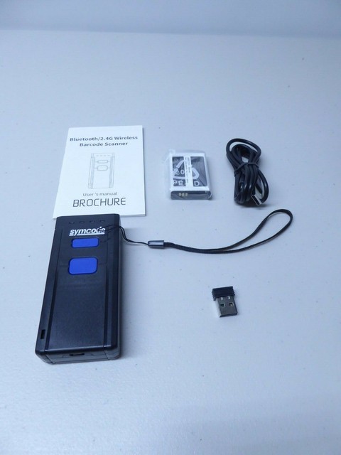 symcode Portable Bluetooth Barcode Scanner (MJ-2877L) for sale online ...