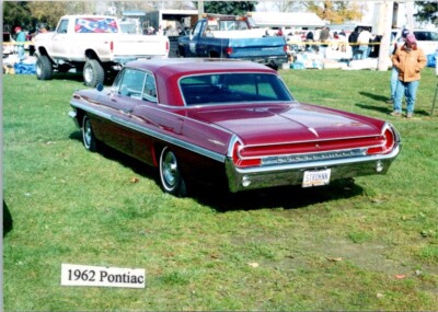 1962 Pontiac Bonneville rear view RED auto car show photo 3.5x5 FREE ...