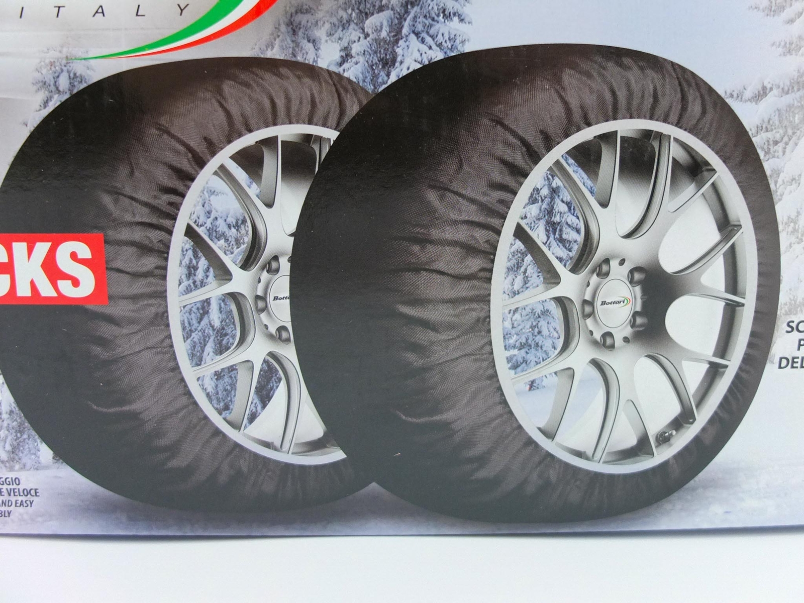 CALZE DA NEVE OMOLOGATE MISURA XL CATENE X-LARGE 255/40R20 + OMAGGIO EN ...