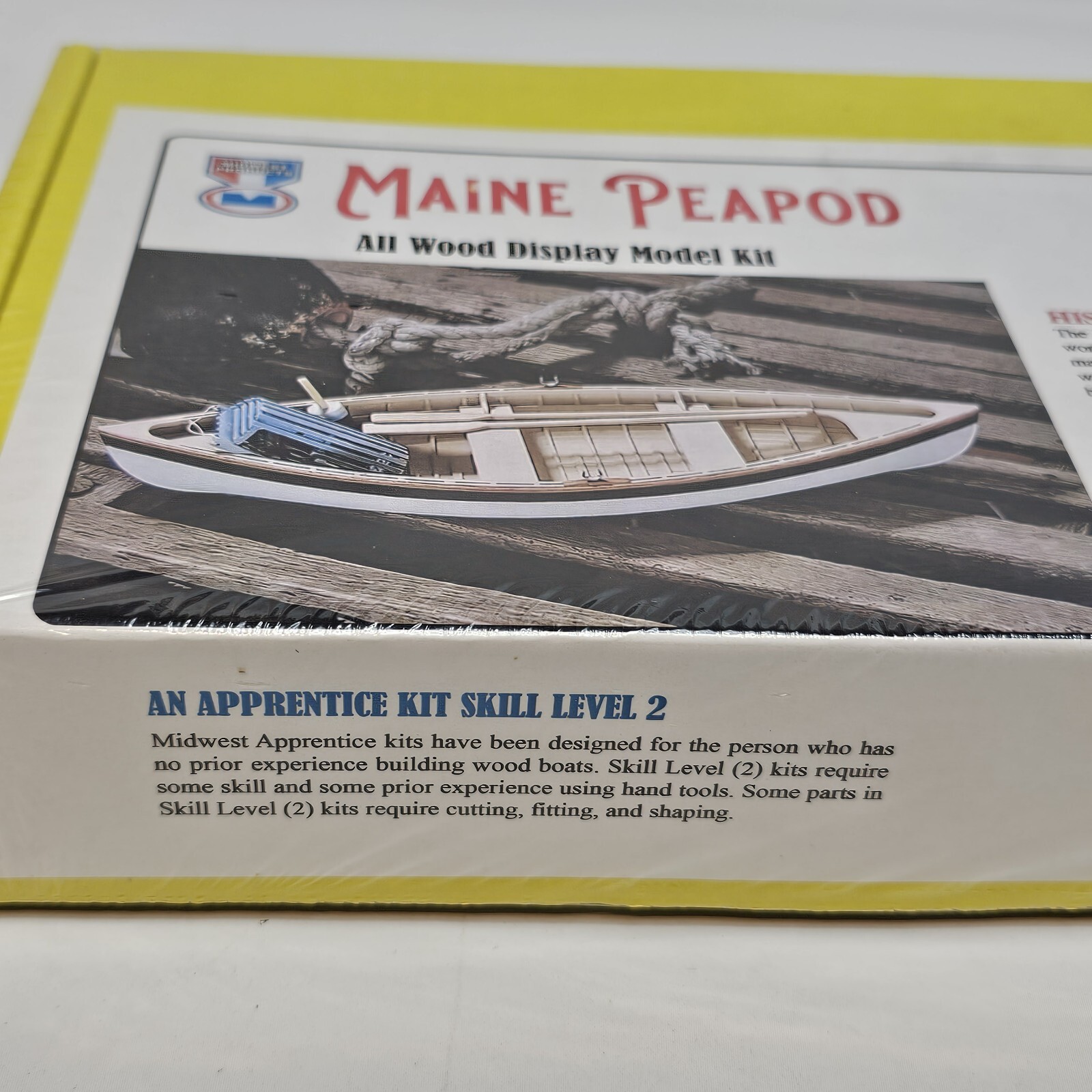 Midwest Products The Maine Peapod All Wood Display Model Kit | eBay