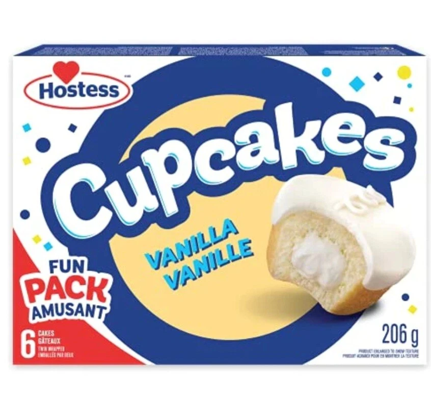 Hostess Cupcakes Box