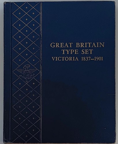 Whitman Great Britain Type Set Victoria 1837-1901 9520 Album 21 Coins ...