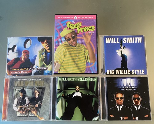 Will Smith 6 LOT: Willenium, MIB, IMPORT, Wild West, Willie, Fresh ...