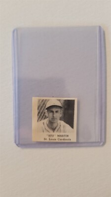 Stu Martin Cardinals Rookie 1936 Baseball Panel | eBay