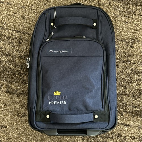 NEW Travis Mathew Look Up 20 inch roller bag Corona Premier Embroidered ...