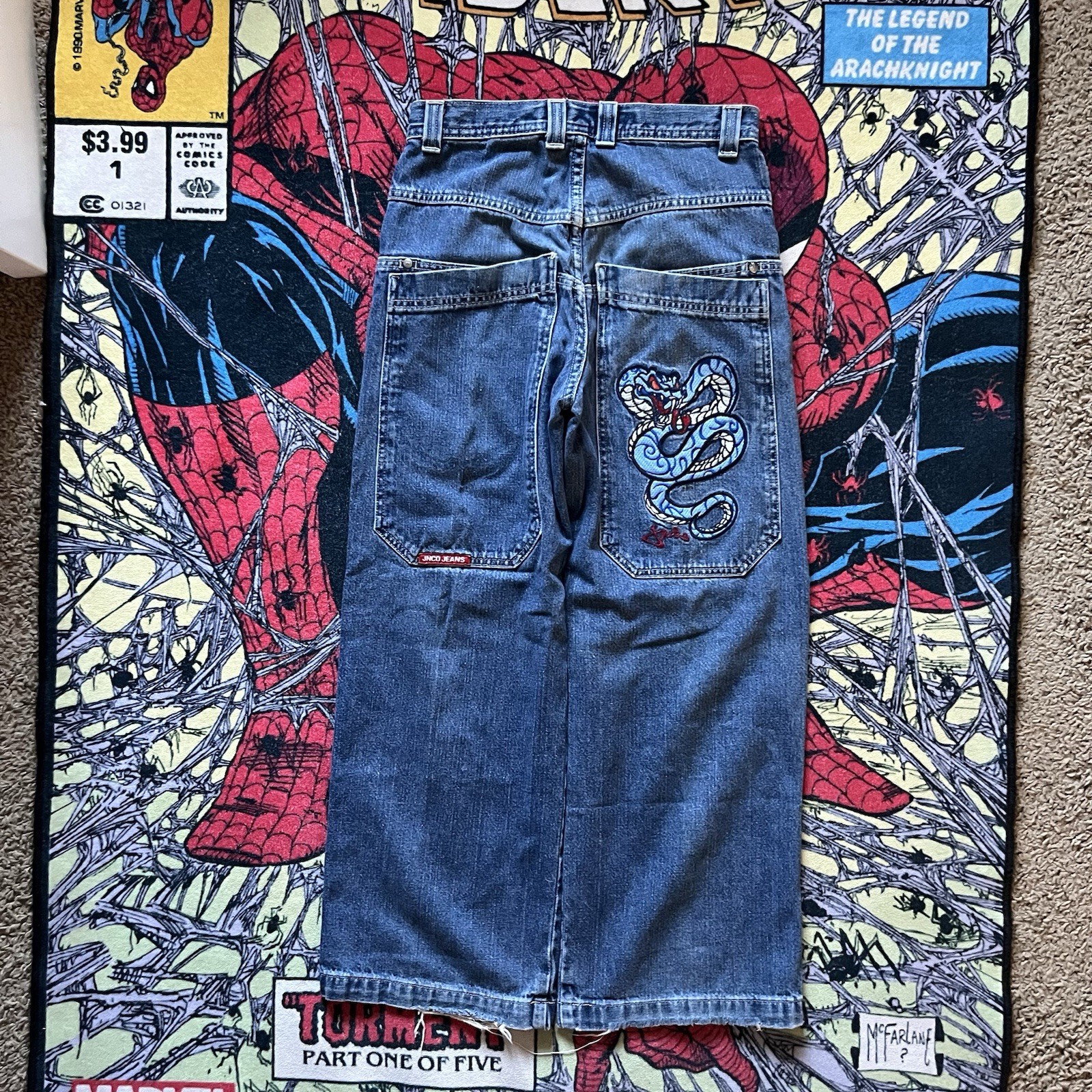 Vintage Jnco Snake Jeans Full Length From The 90’s Super Rare Men’s | eBay