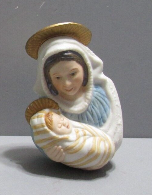 1983 Vintage Hallmark "Madonna and Child" Porcelain Ornament - QX428-7 ...