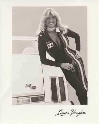 1970's NHRA Drag Racing-Linda Vaughn-"Miss HURST" Golden Shifter ...