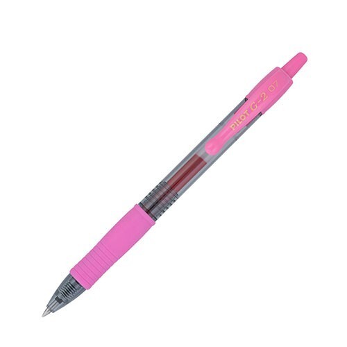 Pilot G2 Harmony Retractable Ball Point Pen 0.7mm Rose Pink Office ...