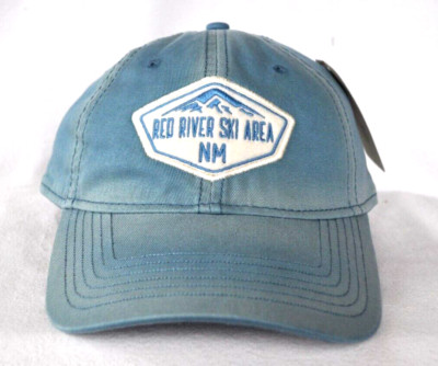 *RED RIVER SKI AREA* New Mexico Skiing Snowboarding Ball cap hat *OURAY ...