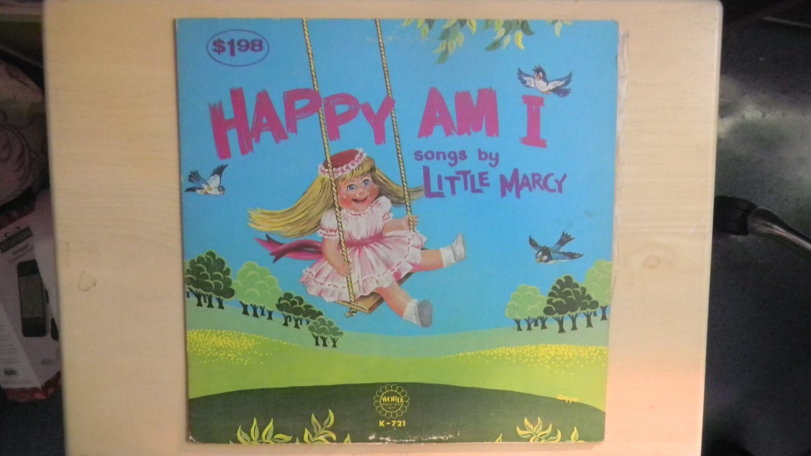Word Records HAPPY AM I songs by Little Marcy LP | eBay