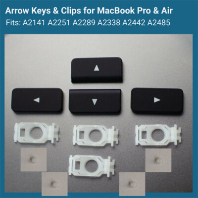 New Arrow Key Cap Hinge Clip For MacBook Pro M1 M2 A2337 A2681 A2179 ...