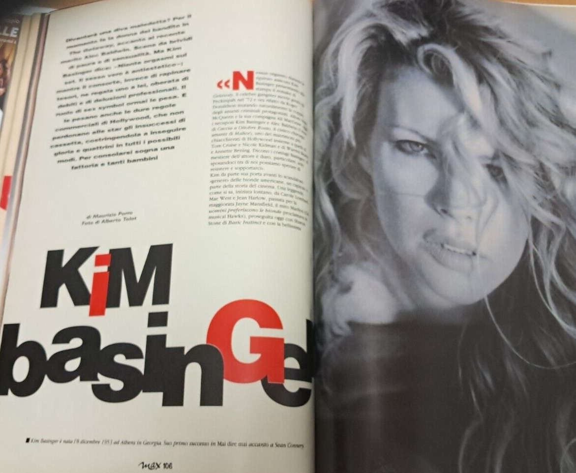 Max rivista maggio 1994-Jennifer Driver+poster-Hanks-Basinger-Gerini ...