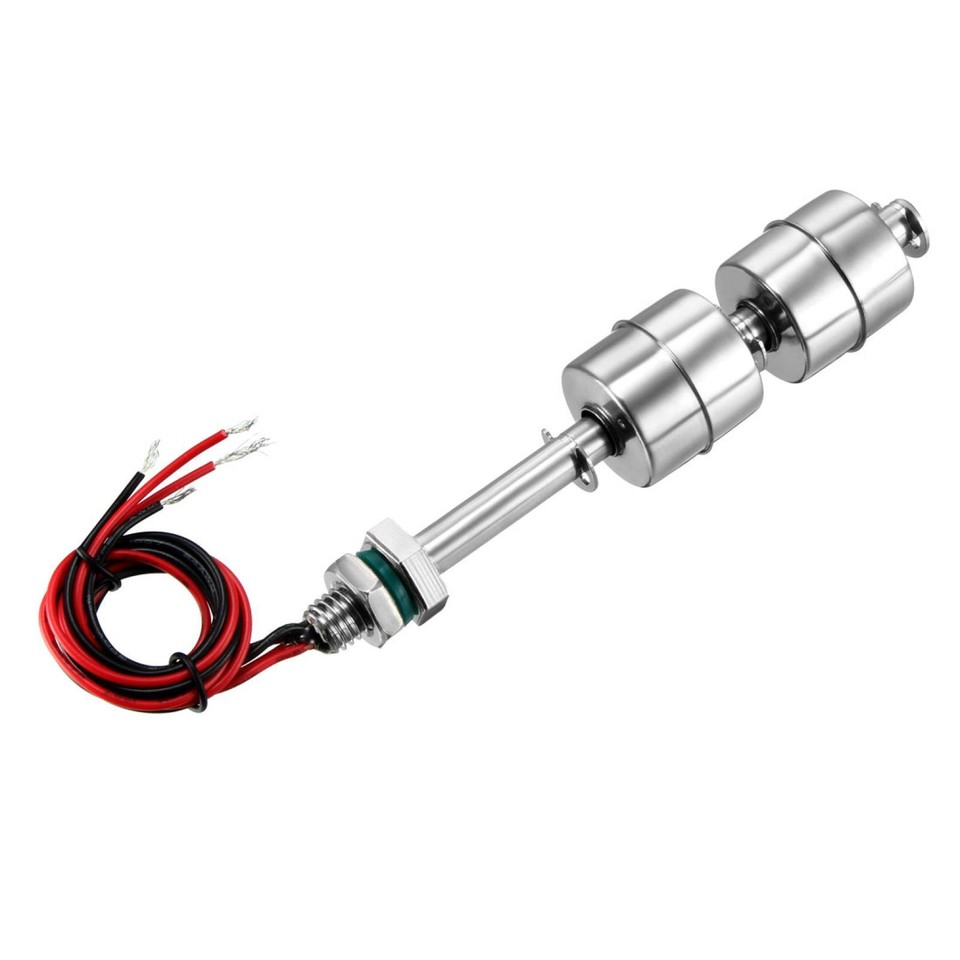 Vertical Stainless Steel Dual Ball Tank Liquid Water Level Sensor Float ...