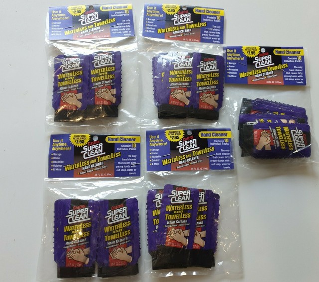 Castrol Super Clean Waterless TowelLess Hand Cleaner Packs for sale ...