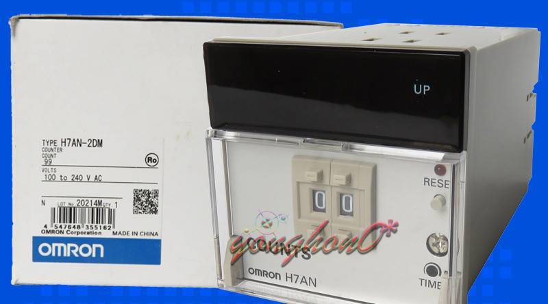 New One OMRON H7AN-2DM COUNTER 100-240VAC H7AN2DM | eBay