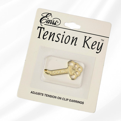 E'arrs Clip-On Earring Tension Key Adjustment Tool • Comfortable Wear ...
