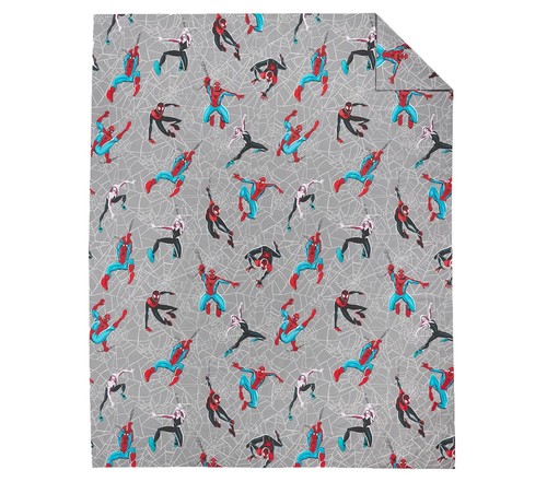 Pottery Barn Marvel Spider-Man Heroes Twin Glow in the Dark Duvet Cover ...