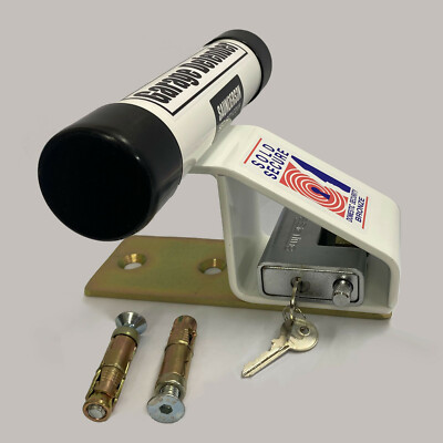 PJB Garage Defender White With Padlock (PJB320) | eBay