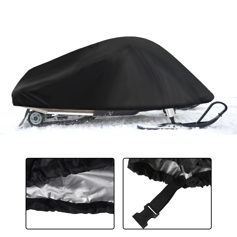 NEW Heavy Duty Trailerable Sled Storage Cover Fit For Snowmobile up to ...