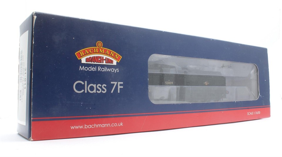 BACHMANN 'OO' GAUGE 31-011 BR BLACK 2-8-0 CLASS 74 #53809 LOCOMOTIVE ...