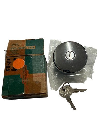 NOS 1958–1959 Chevrolet Locking Gas Cap – GM Part #987741 (Original Box ...