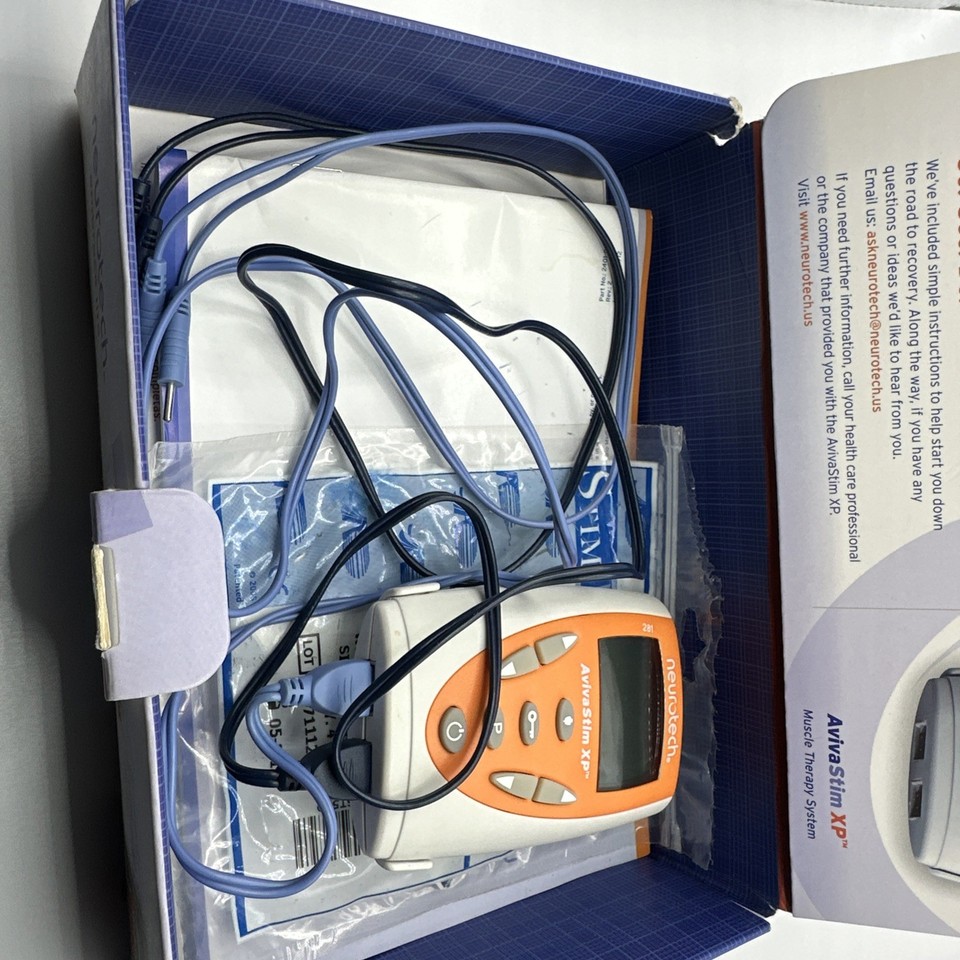 Neurotech Aviva Stim XP Muscle Therapy System w/Electrodes | eBay