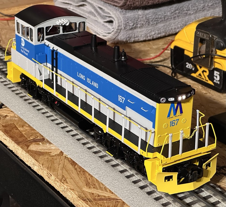 MTH RailKing 30-20962-1 Long Island Railroad MP15AC w/ Custom Marker ...
