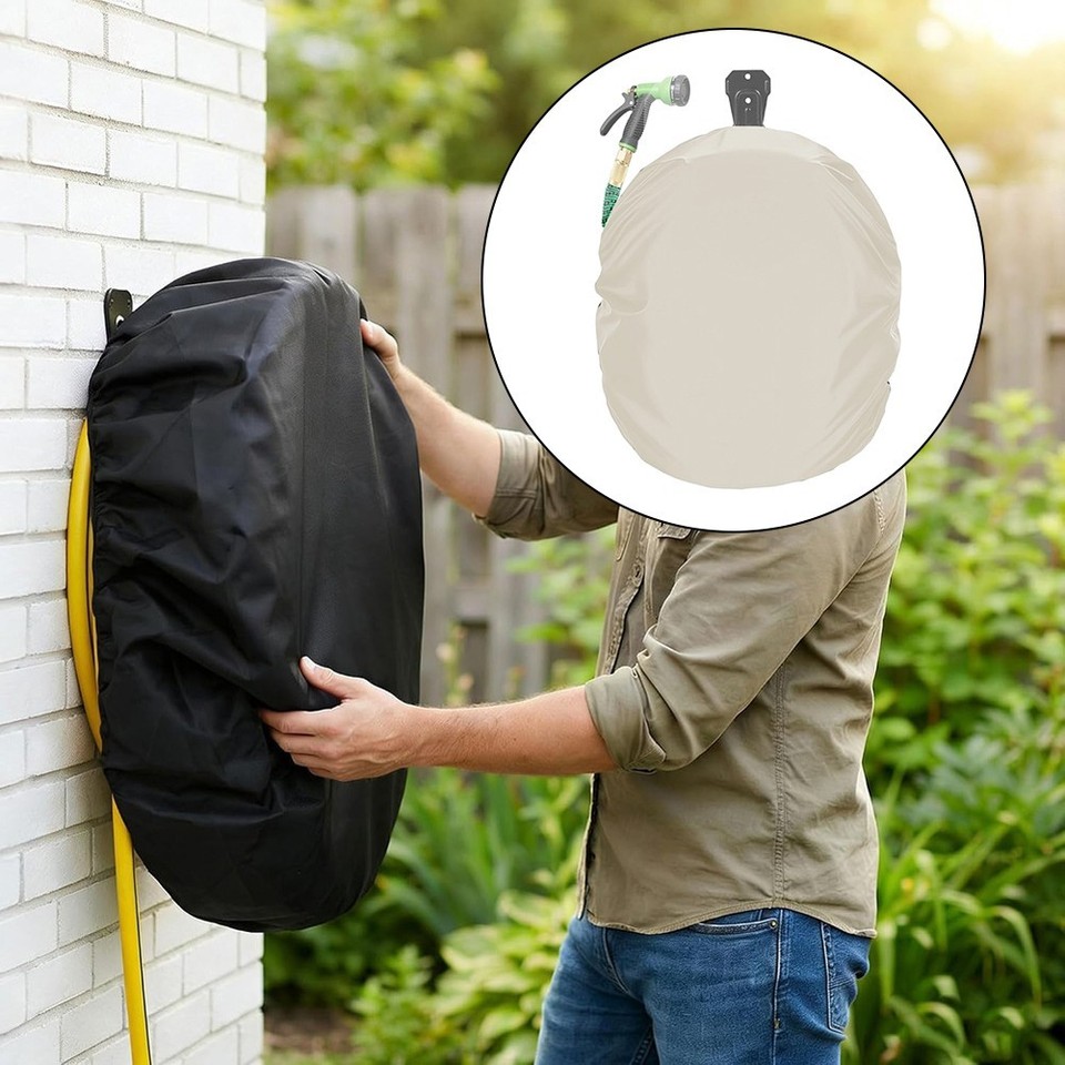 Hose Reel Cover Garden Accessory Double-layered Fabric Weatherproof ...