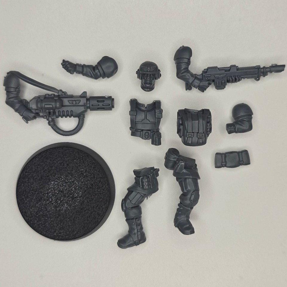 Cadian Shock Troops Sinlges - TROOPER H - Astra Militarum WH 40k Cadia ...