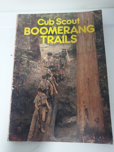 Vintage Cub Scout Boomerang Trails Hand Book | eBay