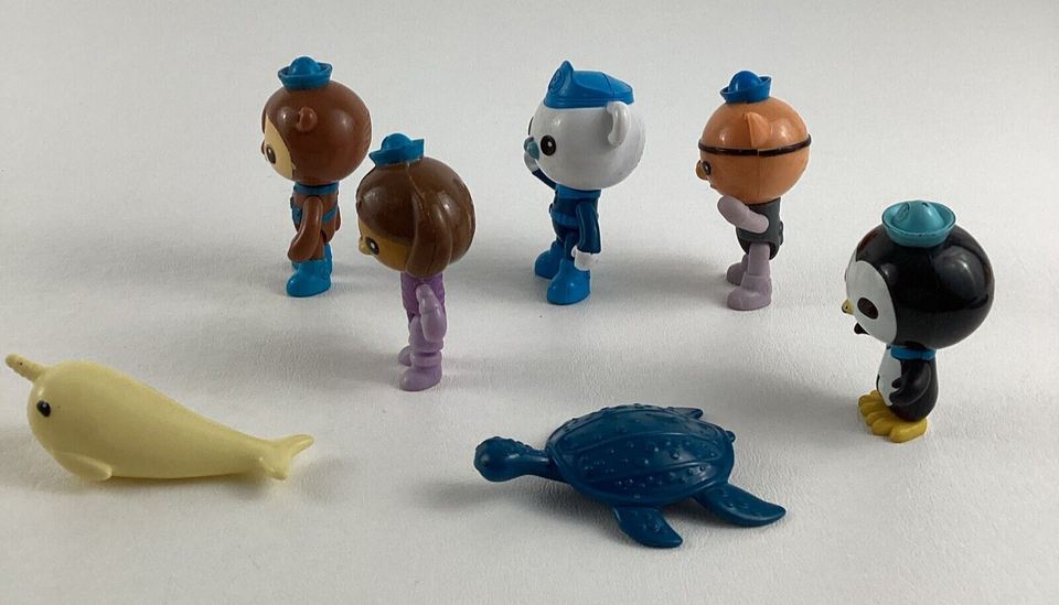Fisher Price Octonaut Figure Lot Kwazii Captain Barnacles Peso ...