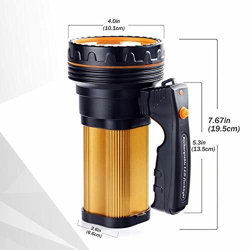 35w LED Rechargeable Handheld Flashlights High-power Super Bright ...